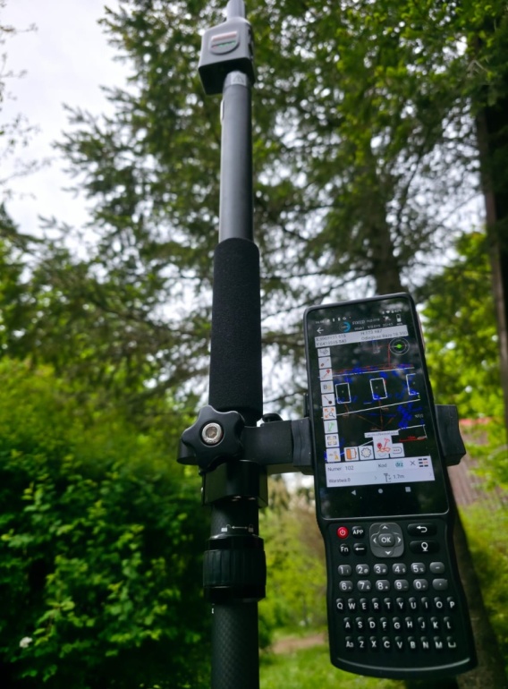 PROGNSS EVO GNSS RTK - ultrakompaktowy zestaw GPS GNSS RTK z IMU i laserem
